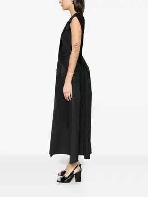 LITKOVSKA Embroidered Layered Maxi Dress