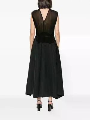 LITKOVSKA Embroidered Layered Maxi Dress