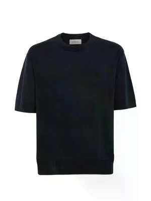 LANEUS Cotton Crew-neck T-shirt