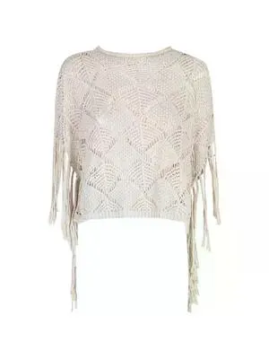 Antonelli Firenze Brionia Fringed Sweater