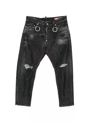 Dsquared2 Distressed Ring-detail Jeans