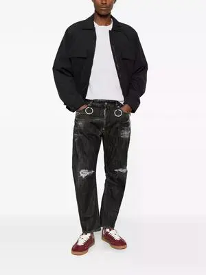 Dsquared2 Distressed Ring-detail Jeans