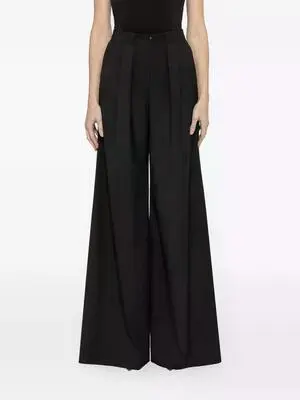 NISSA Pleated Wide-leg Trousers