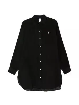 Polo Ralph Lauren Logo-embroidered Shirt - Black