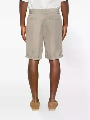 Brunello Cucinelli Drawstring Pleated Shorts