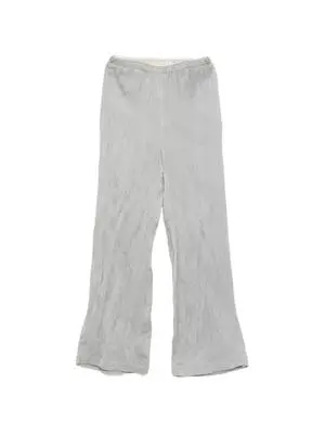 ALYSI Striped Wide Leg Trousers