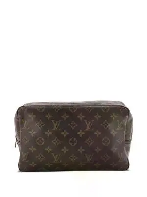 LOUIS VUITTON Trousse Toiletry Monogram Canvas 28 Pouch