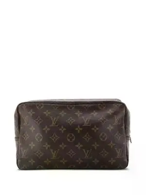 LOUIS VUITTON Trousse Toiletry Monogram Canvas 28 Pouch