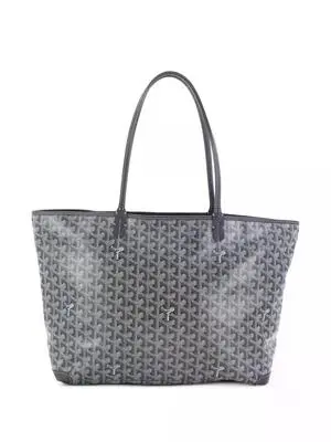 Goyard Artois Mm Tote Coated Canvas Shoulder Bag - Grey