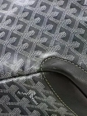 Goyard Artois Mm Tote Coated Canvas Shoulder Bag - Grey