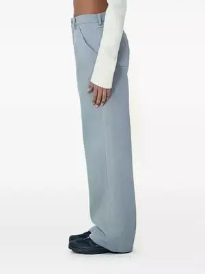 RIER Wide-leg Trousers - Grey