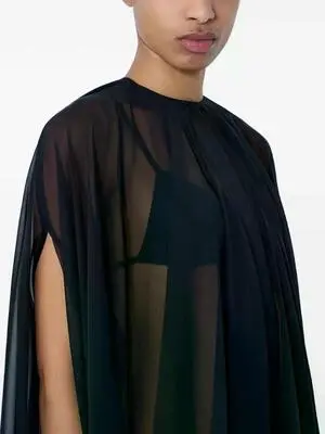 Rick Owens Temple Luxor Draped Cape