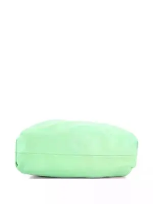 Bottega Veneta The Pouch Leather Teen Clutch Bag - Green