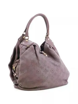 LOUIS VUITTON Mahina Leather Hobo Bag - Brown
