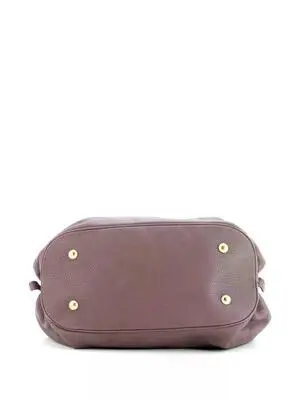 LOUIS VUITTON Mahina Leather Hobo Bag - Brown