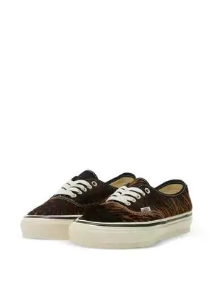 VANS Premium Tiger-print Sneakers - Black