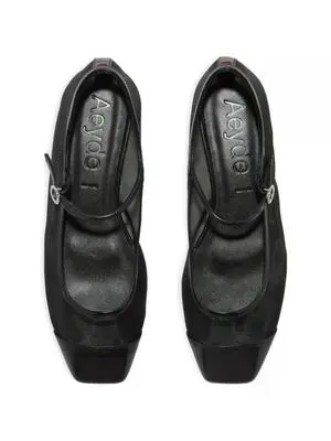 AeydĒ Uma Mesh Ballet Flats - Black
