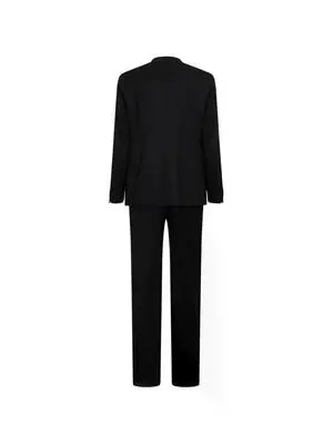Tagliatore Double-breasted Collarless Suit