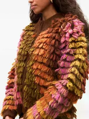 Carolina K Marjorie Shaggy Knit Jacket