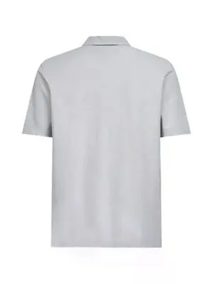 D4.0 V-neck Collared T-shirt - Grey