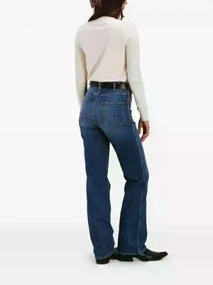 FORTELA Geometric-embroidered Henley Top