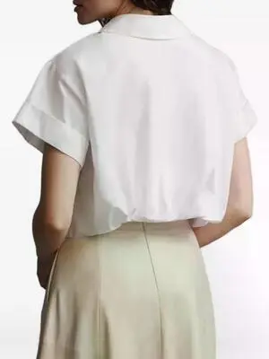 TWP Cropped Shirt