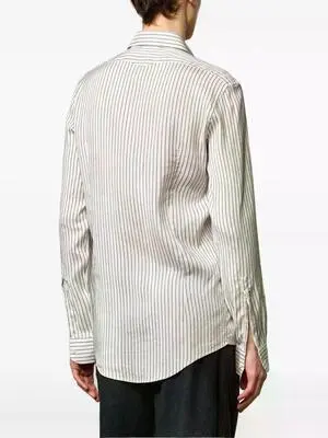 Massimo Alba Genova Vertical-stripe Shirt