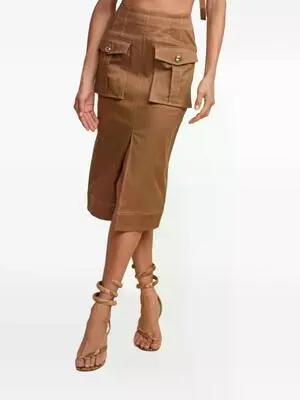 Hevron Button Detailed Bottoms For Women