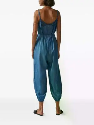 Carolina K Embroidered Appliqué Jumpsuit