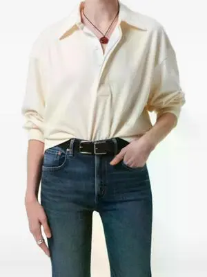 Citizens Of Humanity Aris Long-sleeve Polo Top