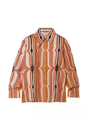 Alix Of Bohemia Abstract-print Button-down Shirt