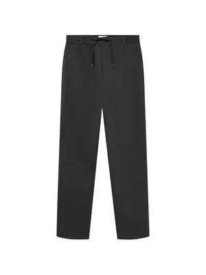 LES DEUX Como Drawstring-waist Trousers - Grey