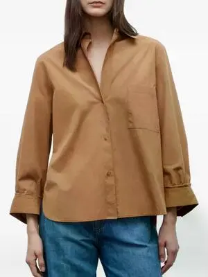 TWP Next Morning Shirt - Brown