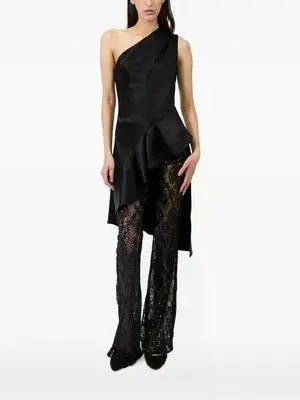 Aknvas Trimmed Blouses