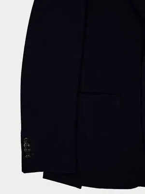 Boglioli Blue Single-breasted Wool Blazer - Grey