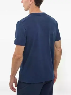 PASCAL MILLET Fusion Logo-print T-shirt - Blue