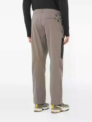 SALOMON Panelled Buckled-belt Trousers