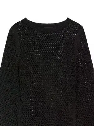 DELOS Open-knit Maxi Dress