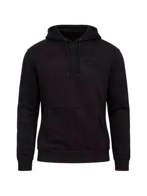 Guess Drawstring Hoodie - Black