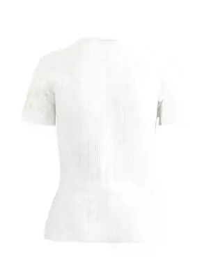 Guess Buckle-detail Cut-out T-shirt