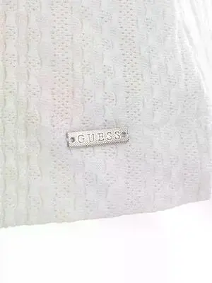 Guess Buckle-detail Cut-out T-shirt