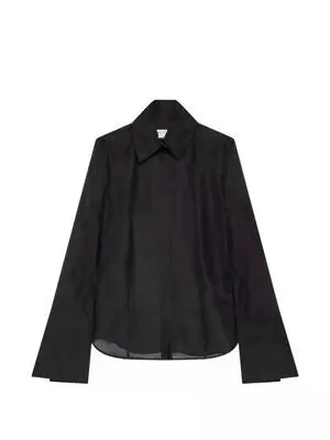 Matieres Fecales Sheer Silk Shirt