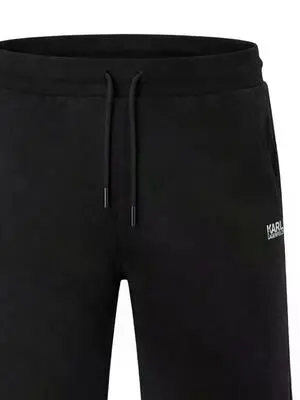 Karl Lagerfeld Logo-print Drawstring Shorts