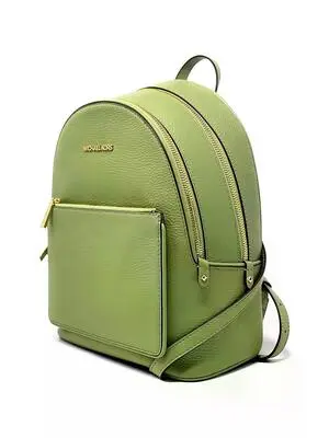 Michael Kors Grained Leather Adina Backpack - Green