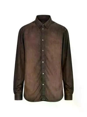 DIESEL® D-simply-s16 Ombre-effect Denim Shirt