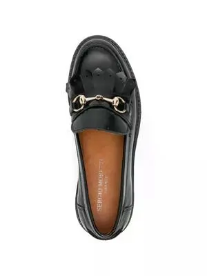 SERGIO MORETTI FIRENZE Horsebit Kiltie Loafers
