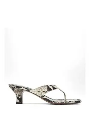Paris Texas Kitten Heel Mules Clogs For Women