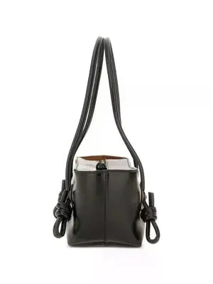 Hereu Fleca Knot-detail Leather Shoulder Bag