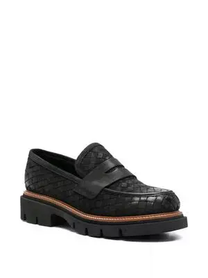 SERGIO MORETTI FIRENZE Woven Chunky-sole Loafers
