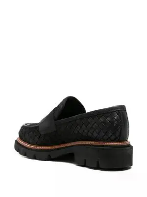 SERGIO MORETTI FIRENZE Woven Chunky-sole Loafers